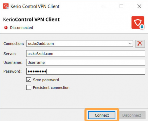 راهنمای استفاده از Kerio vpn در ویندوز - bunjee vpn